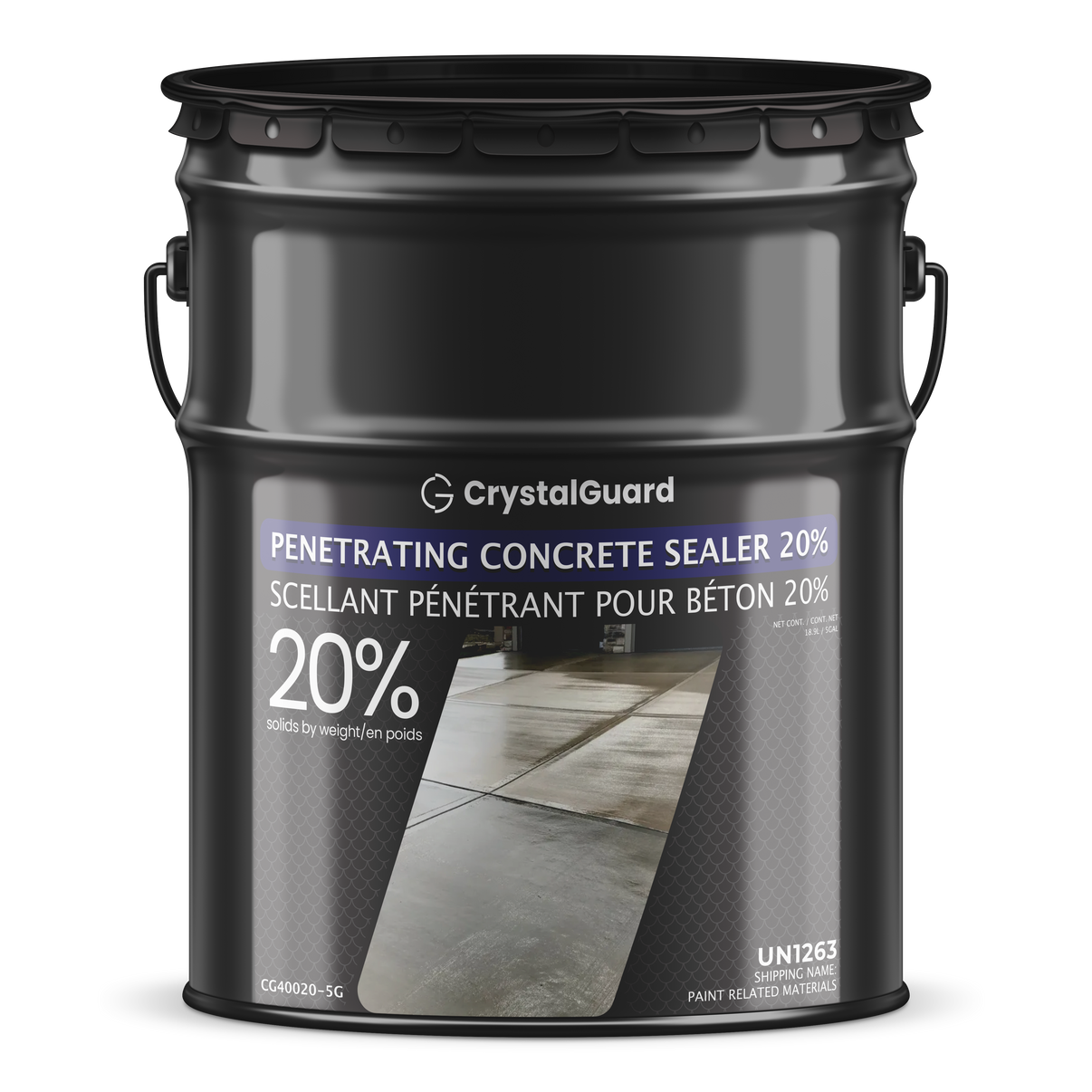 CrystalGuard Penetrating Concrete Sealer 20% – TrueNorth Industrial Hub Ltd